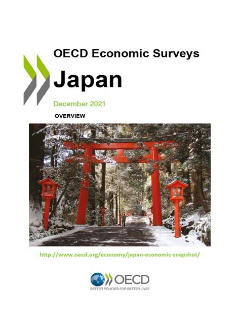 Japan 2021 Oecd Economic Survey Overview Pdf Fiscal Policy Inflation