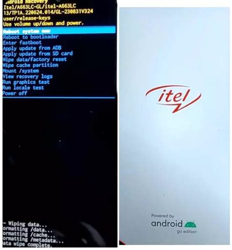 How To Hard Reset Itel RS4 Erase Factory Data