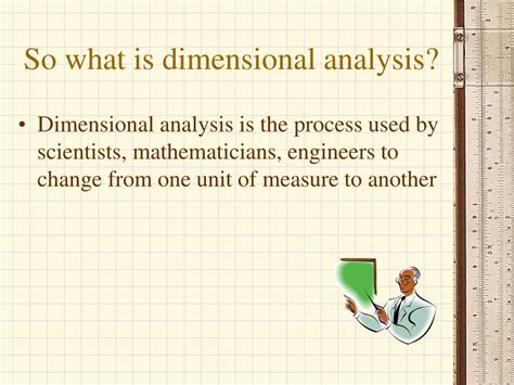 Ppt Dimensional Analysis Made Easy Powerpoint Presentation Free Download Id 2820465
