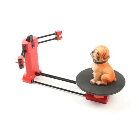 He3d 3d Scanner Diy Kit New Red Injection Molding Plasticsreprap 3d