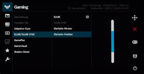 Test ASUS VG28UQL1A: 4K-Gaming-Monitor mit ELMB-Sync (Seite 2) - Prad.de