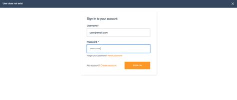 React Authenticator Form Errors Not Showing Up · Issue 3528 · Aws
