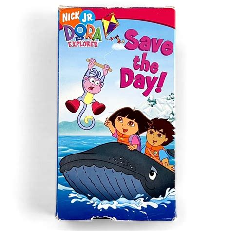 Dora The Explorer Save The Day Vhs 2006nick Jr Paramount 1255