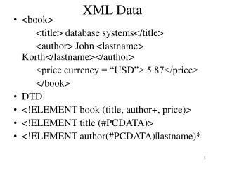 PPT XML Data Validation PowerPoint Presentation Free Download ID 449919