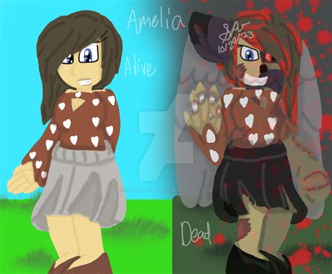 Amelia Fnaf Oc Human And Soul By Starlightamana On Deviantart
