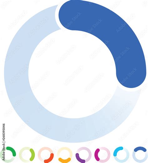 Circular Progress Indicator Preloader Element Stock Vector Adobe Stock