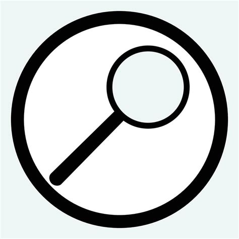 Icon Analysis Magnifying Glass 23401335 Vector Art At Vecteezy