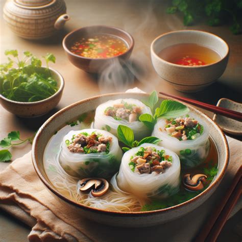 Banh Cuon Recipe How To Make Vietnamese Rice Rolls Bánh Cuốn
