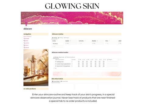 aesthetic notion template easy notion template that girl etsy