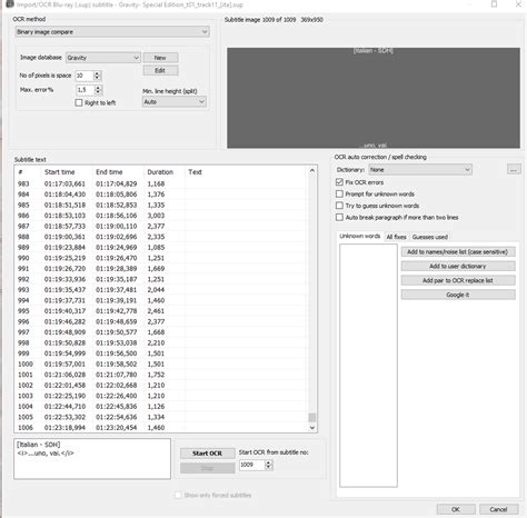 Request Auto Top Align When Ocr · Issue 3601 · Subtitleedit