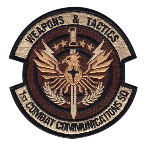 1 Cbcs Weapons And Tactics Patch 1st Combat Comm Squadron