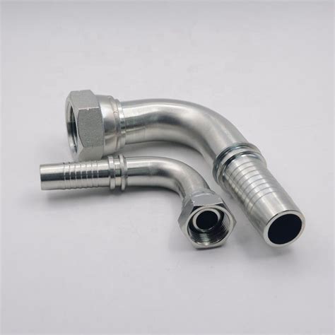 22691 Excavator Use Hydraulic Connector 90 Degree Elbow Bsp Female 60