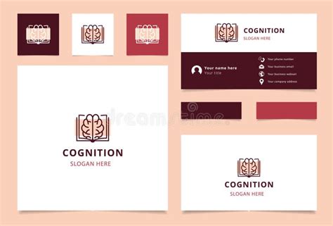 Cognition Logo Design With Editable Slogan Branding Book And Business
