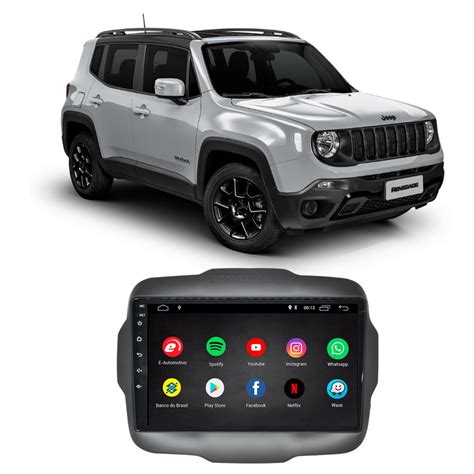 Central Multimídia Jeep Renegade Pcd 2015 A 2021