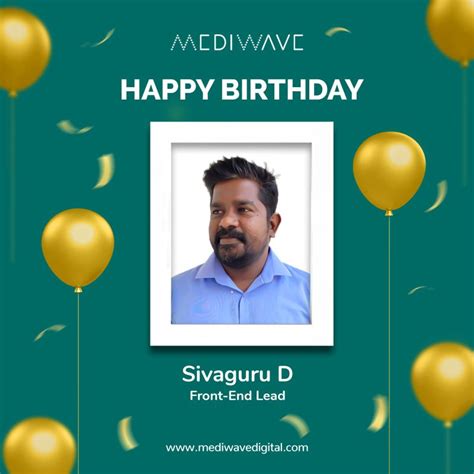 Mediwave Digital On Linkedin Happybirthday Frontenddeveloper