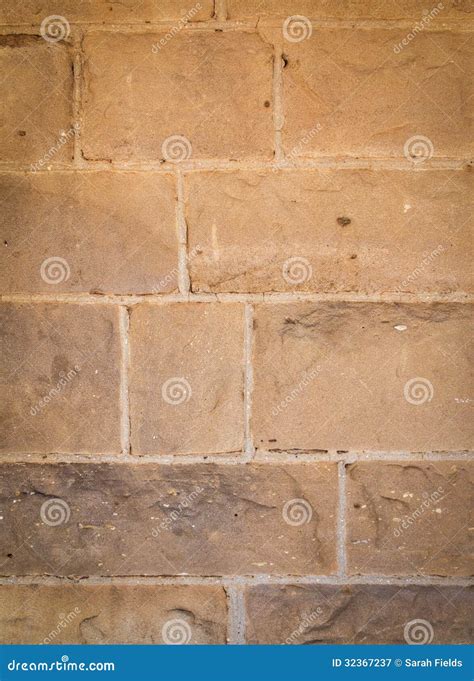 Limestone Block Wall Stock Image Image Of Surface Dirty 32367237