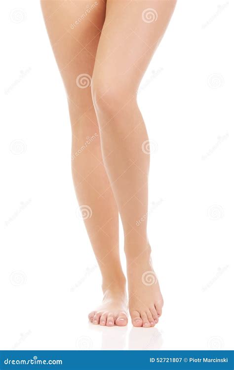 Perfect Female Legs Stock Image Image Of Isolated Healthy 52721807