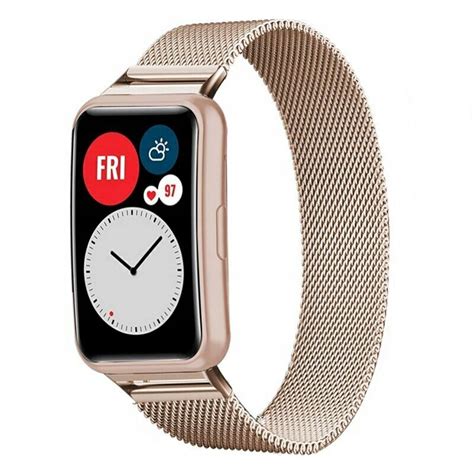 Bransoleta Milanese Pasek Do Huawei Watch Fit Sklep Opinie Cena W Allegro