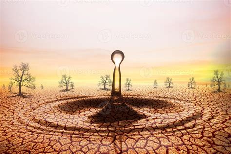El Concepto De Calentamiento Global Escasez De Agua Crisis De Agua
