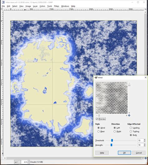 Creating Fantasy Maps With GIMP Worldbuilding The Texture Map HobbyLark
