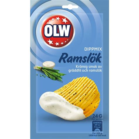 Dippmix Ramslök 24g Olw Handla Mat Online Från Din Lokala Ica Butik