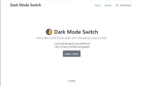 Best Free Javascript Libraries Dark Mode Github Learning Custom