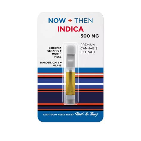 Unwind With Now Thens 5g Indica Thc Vape Pen Cartridge
