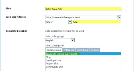 How To Create A Site Collection In Sharepoint Online Sharepoint Diary