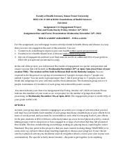 Hsci Assignment Pdf Faculty Of Health Sciences Simon Fraser University HSCI D