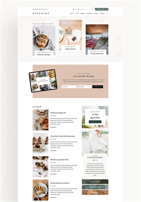 Affordable Customizable Feminine WordPress Themes Restored