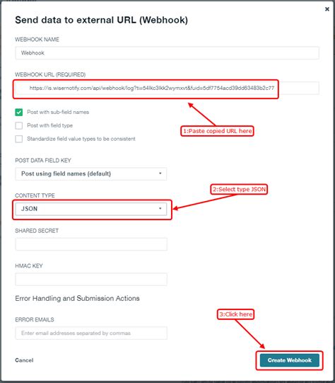 How To Connect WiserNotify With Formstack