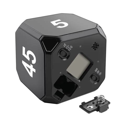 Cube Timer Kitchen Timer Gravity Sensor Flip Meditation Timer Management And Countdown 5 15 25