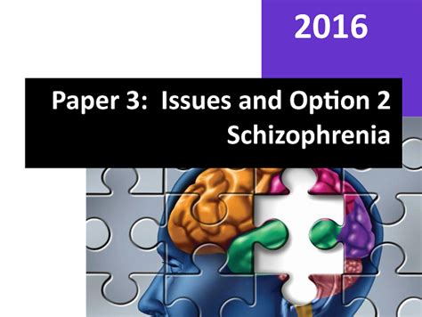 Paper 3 Schizophrenia Special Offer Workbook And Powerpoints