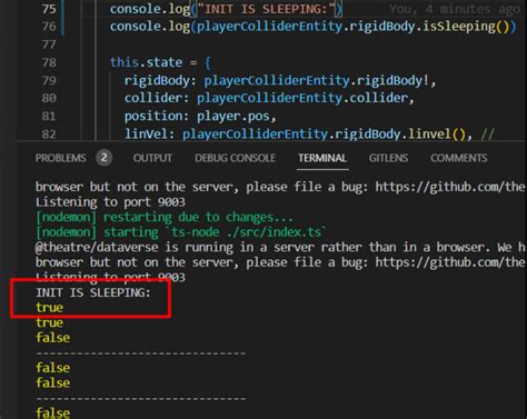 RigidBody Sleep Actually Doesnt Send Dynamic RigidBody To Sleep On