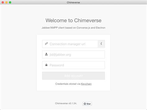GitHub Nick Denry Chimeverse Desktop Jabber XMPP Client Based On