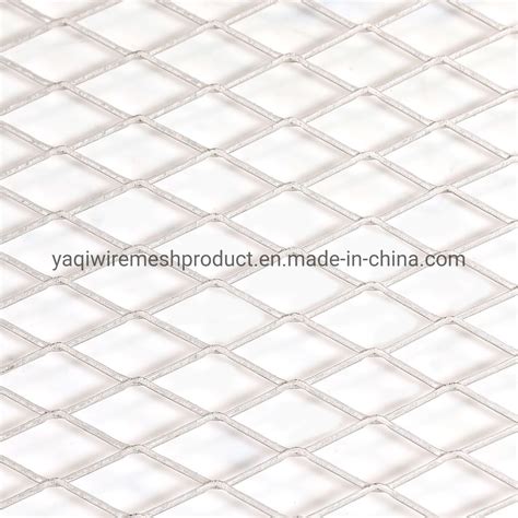 Diamond Hole Low Carbon Steel Plate Mesh Mild Steel Expanded Metal Mesh