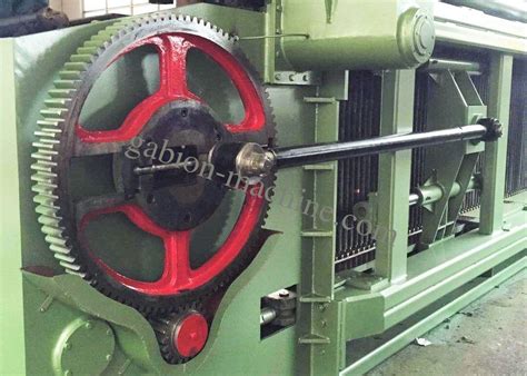 galvanized double twist gabion machine with wire mesh hexagonal wire