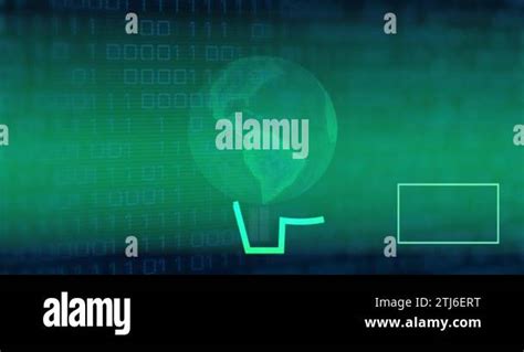 Animation Of Ai Data Processing Over Globe With Ai Icons Global Artificial Intelligence