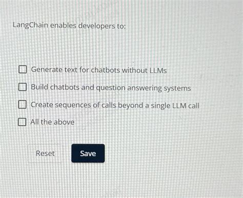 solved langchain enables developers to generate text for