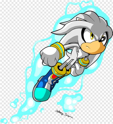 Silver The Hedgehog Free Icon Library