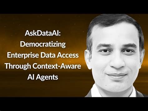 Free Video Democratizing Data Access Through Ai Agents From Conf42 Class Central
