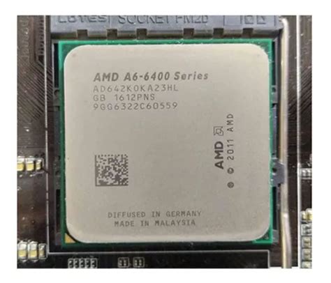 Procesador A6 6400 39ghz Amd Apu Socket Fm2 Cuotas Sin Interés