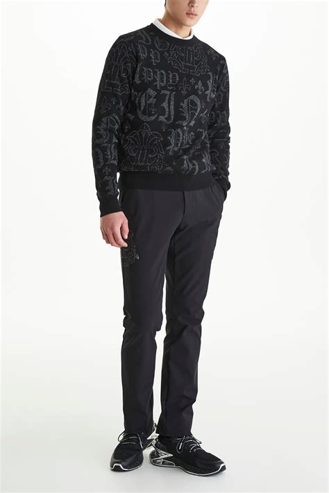 Philipp Plein Golf필립플레인 골프 Men 고딕 패턴 스웨터 Sivillage 에스아이빌리지
