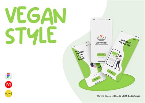 UX UI Vegan Style App On Behance