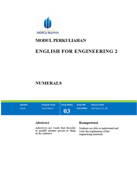 03 Numerals Pdf Plural Decimal