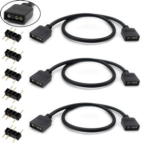 Micro Connectors 3 Pin Addressable Rgb Argb Extension