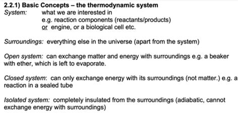 Core Chemistry Thermodynamics Topic 2 Introduction To