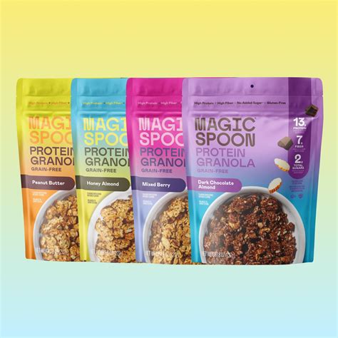 Cereal Treats High Protein Cereal Bars Magic Spoon