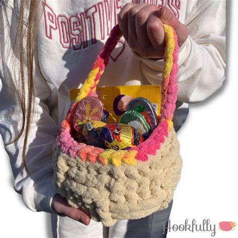 Easter Basket Crochet Pattern Hookfully