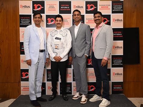 Brillius Technologies Celebrates 10th Anniversary Becomes A Usd 30